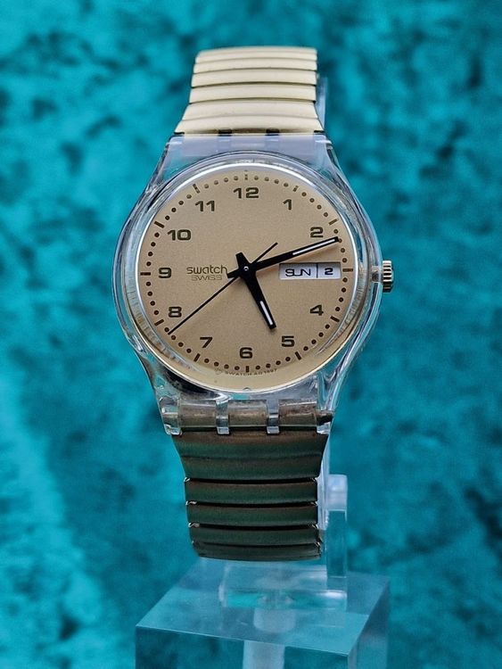 Swatch Quartz Unisex Uhr, gebraucht, Läuft, Day Day. (Gebraucht) in ...