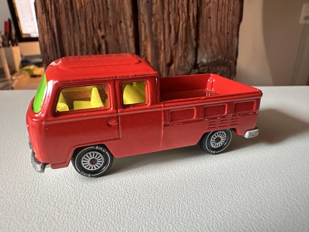 Rotes Siku VW Bus Modellauto 302, Oldtimer, Rarität! (Neu (gemäss ...