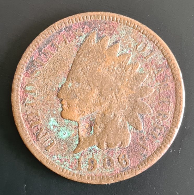 One Cent 1908 USA United States of America Coin Money Münze (Gebraucht ...