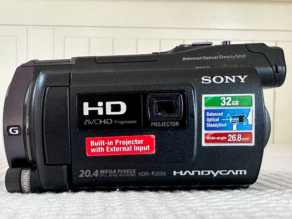 Sony HDR-PJ650V Digital High Definition Handycam-Camcorder (Gebraucht ...
