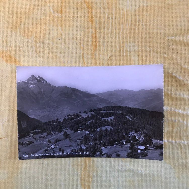 ANSICHTSKARTE LA BARBOLEUSAZ | Kaufen auf Ricardo