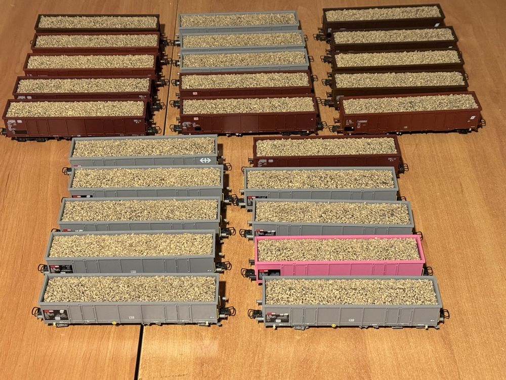 Roco set 20 wagons Eaos betteraves (Neu (gemäss Beschreibung)) in ...