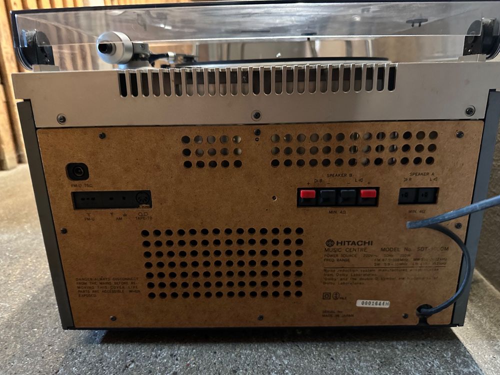 Hitachi STD 1000M Music Center Kassette / Vinyl / Tuner (Gebraucht) in ...