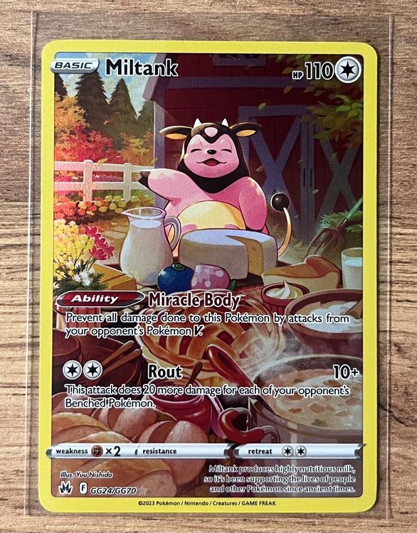 Miltank GG24/70 Pokemon Crown Zenith Galarian Gallery #1 (Gebraucht) in ...