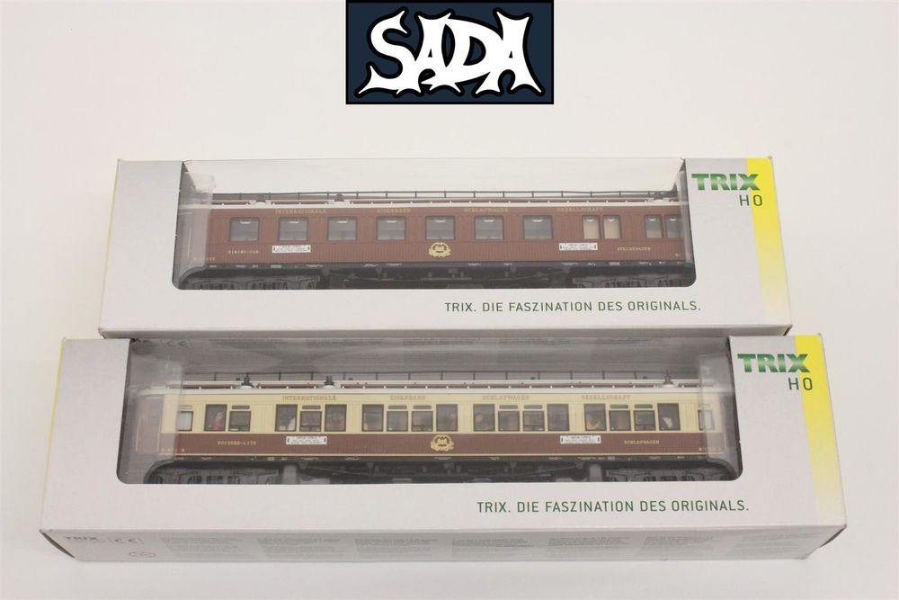 Trix 23473 + 23474 CIWL Wagen AC H0 (Gebraucht) in für CHF 30 – mit ...