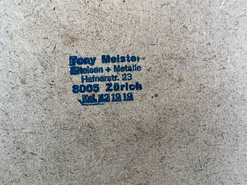 Tony Meister (1932-1995)Art Brut Gemälde (Gebraucht) in Neuhausen am Rheinfall für CHF 10 – mit ...