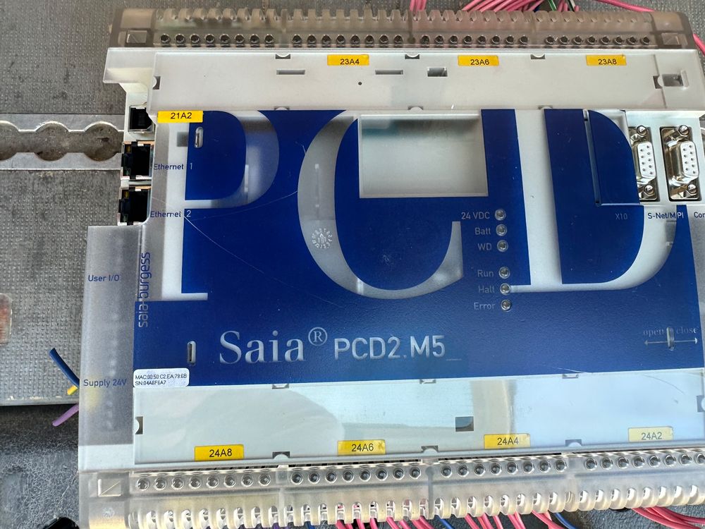 Saia Web Panel MB + Steuerplatinen PCD2.C2/PCD2M5 (Gebraucht) in ...