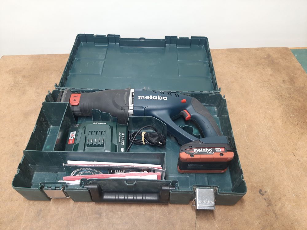 Metabo 18V Akku-Säbelsäge ASE 18 LTX | Kaufen auf Ricardo