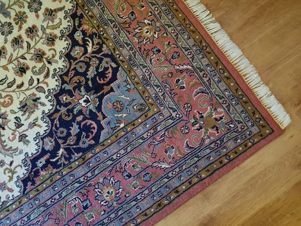 Isfahan Perserteppich XXL 342*242cm handgeknüpft exklusiv | Kaufen auf ...