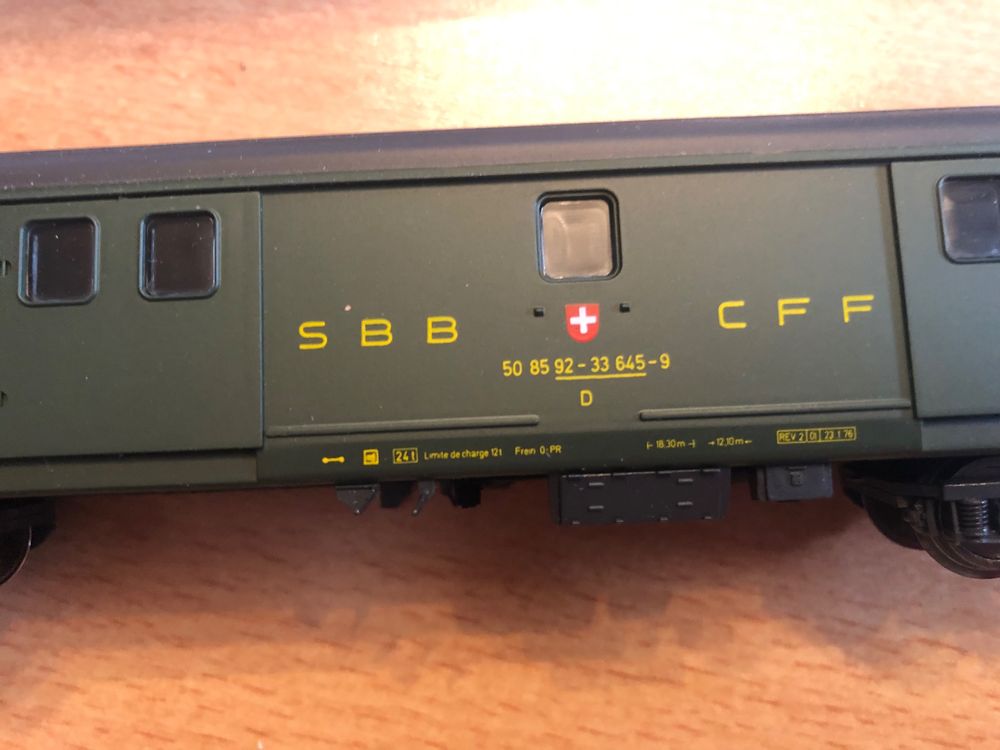 Roco 44332 SBB Gepäckwagen (Gebraucht) in für CHF 20 – mit Lieferung ...