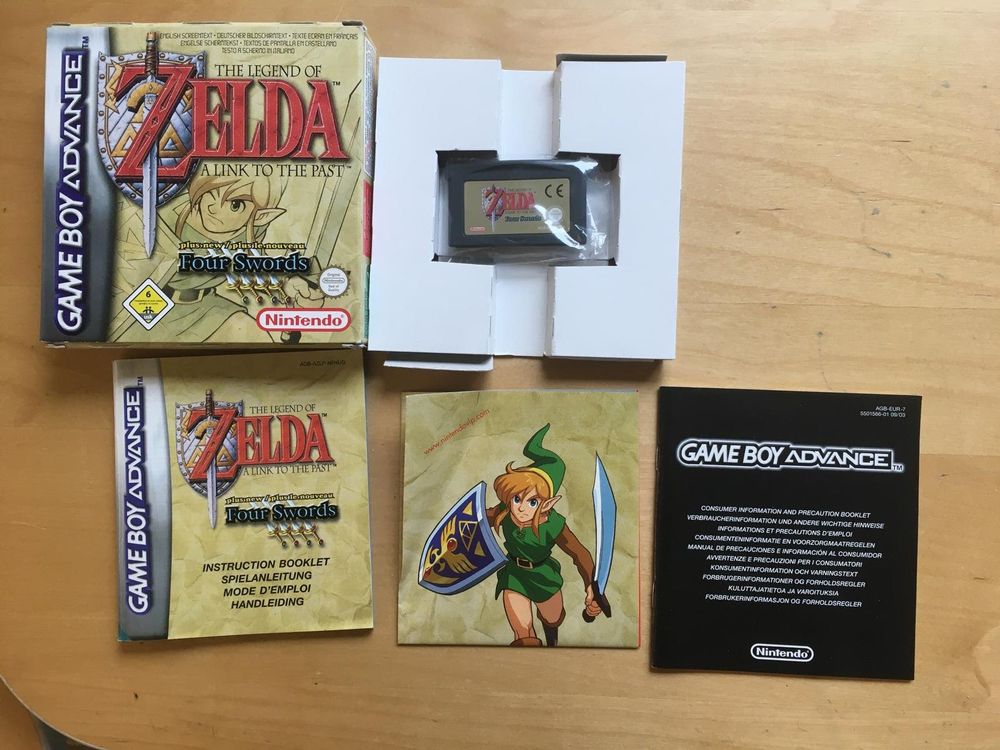 GameBoy Advance Zelda Four Swords (Gebraucht) in Zürich für CHF 130 ...