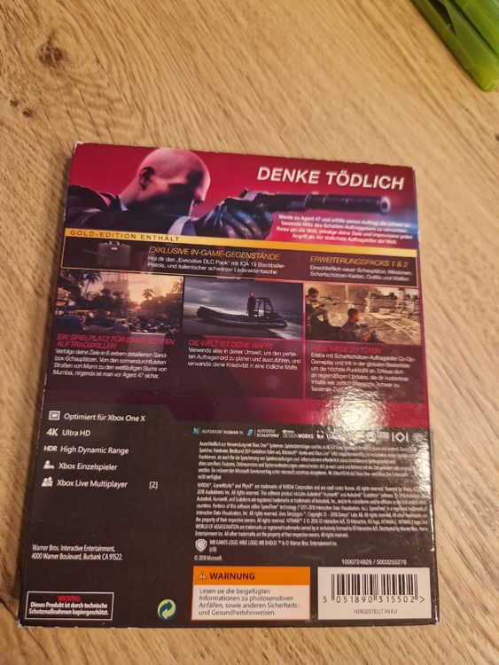 Hitman 2 Gold Edition (Gebraucht) in Netstal für CHF 6 – mit Lieferung ...