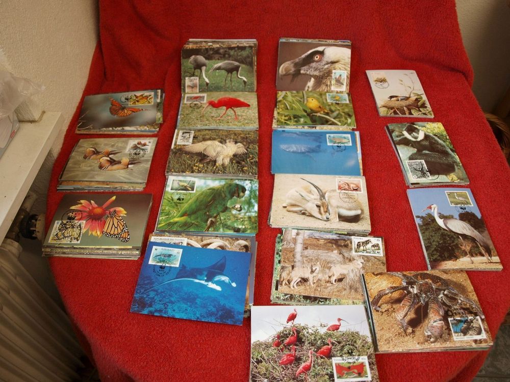 400 WWF Karten mit Marken von der Welt (Gebraucht) in Aarau für CHF 25 ...