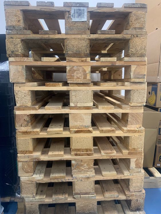 Europaletten 10 Stk. (Gebraucht) in Zizers für CHF 100 – nur Abholung auf Ricardo kaufen