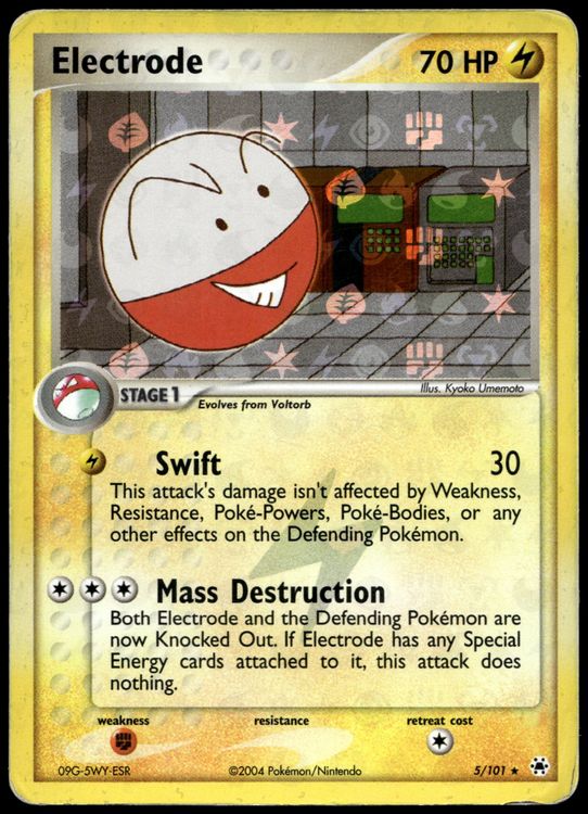 Electrode 4/101 Reverse Holo Pokémon EX Hidden Legends ab 1 | Kaufen auf Ricardo