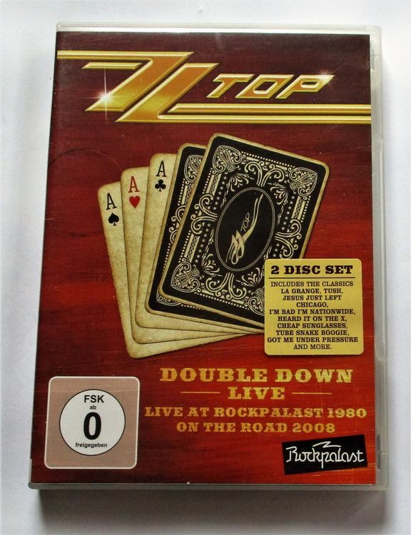 ZZ TOP - Double Down Live 2-DVD (Gebraucht) in Lichtensteig für CHF 8 ...