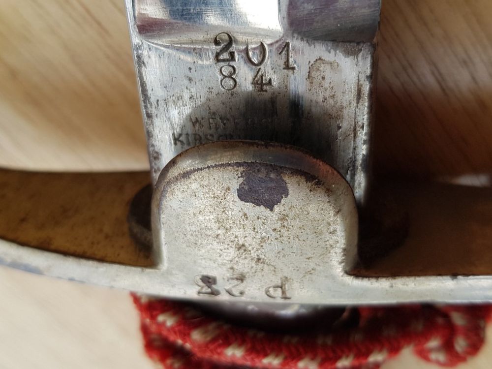 Säbel Feldweibel 84 "Nr. 201" P 23 Schweiz antik selten rar (Gebraucht ...