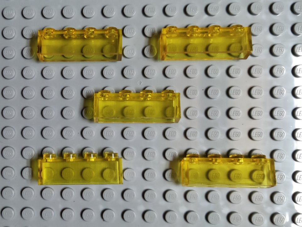 LEGO Classic Space - Brick 1x4 Mold Pip Side - 3066 (Gebraucht) in ...