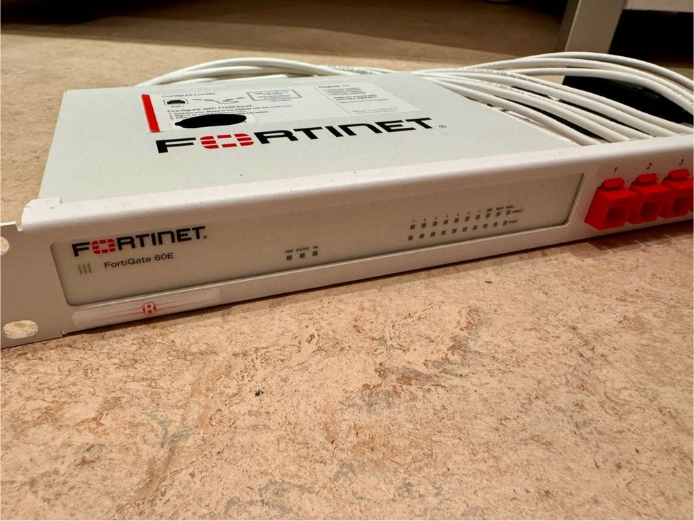 FortiGate 60E inkl. Rack Mount Kit (Gebraucht) in Wängi für CHF 99 ...