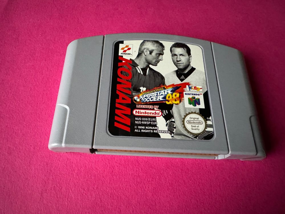 ISS INTERNATIONAL SUPERSTAR SOCCER 98 SPIEL FÜR NINTENDO 64 (Gebraucht ...