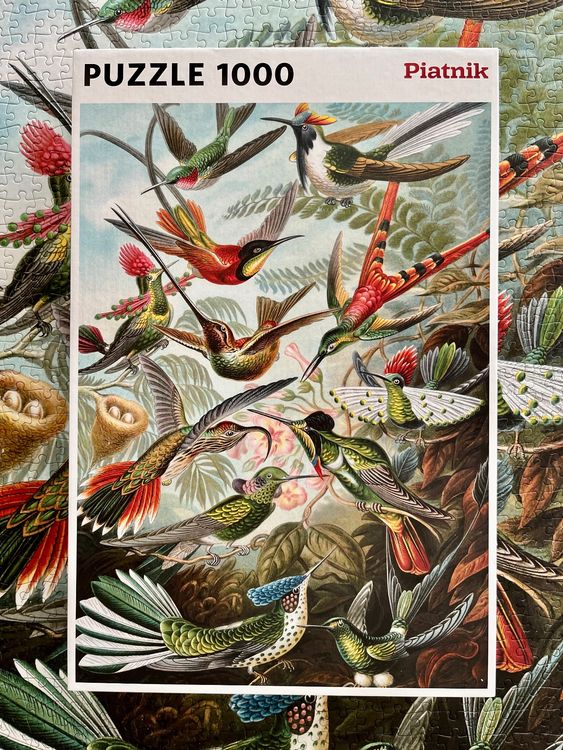 Puzzle 1000 Piatnik Kolibris (Gebraucht) in Glattpark(Opfikon) für CHF 5 – mit Lieferung auf ...
