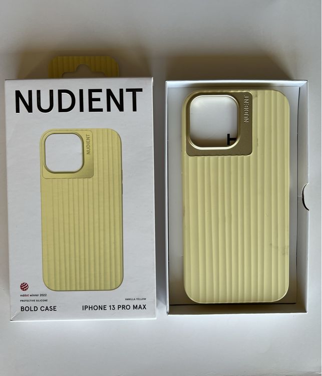 Nudient Hülle Vanilla Yellow iPhone 13 Pro Max (Gebraucht) in Siebnen für CHF 10 – nur Abholung ...