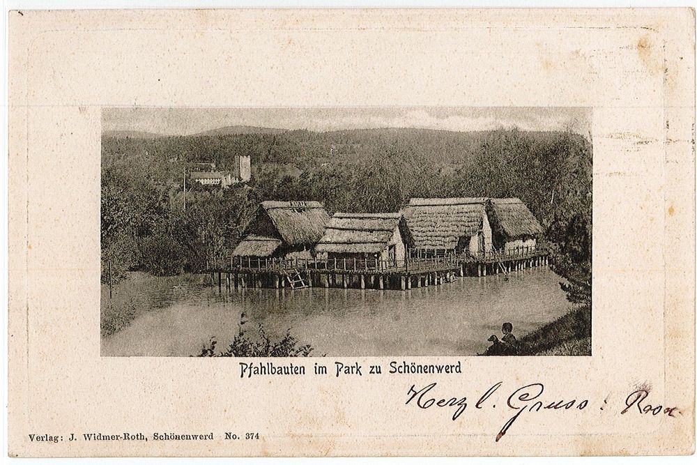 SO 79 SCHÖNENWERD Pfahlbauten im Park 1903 (Gebraucht) in Fribourg für CHF 9 – mit Lieferung auf ...