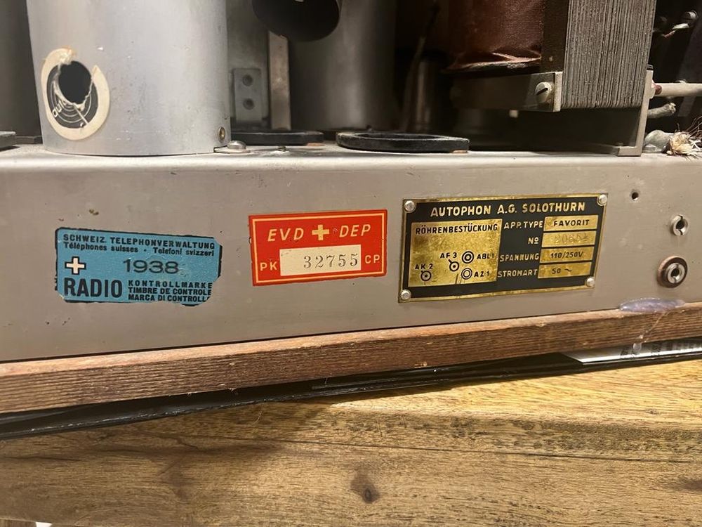 Autophon AG Favorit Röhrenradio - Queen | Kaufen auf Ricardo