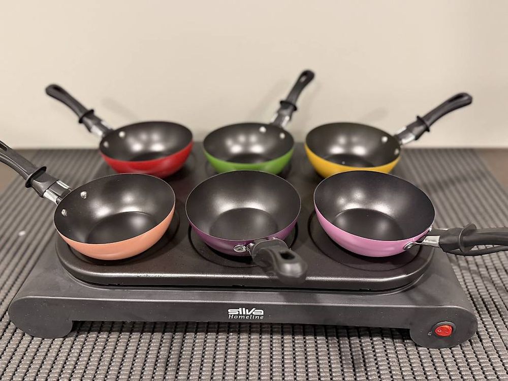 Silva Homeline Party Grill Wok Pfännchen (Gebraucht) in Strengelbach ...