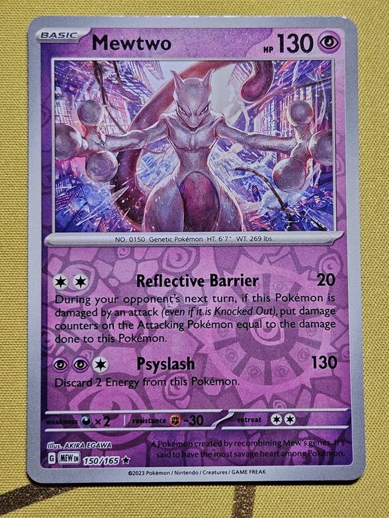 151 - Mewtwo 150/165 EN (Gebraucht) in Bellinzona für CHF 1 – mit ...