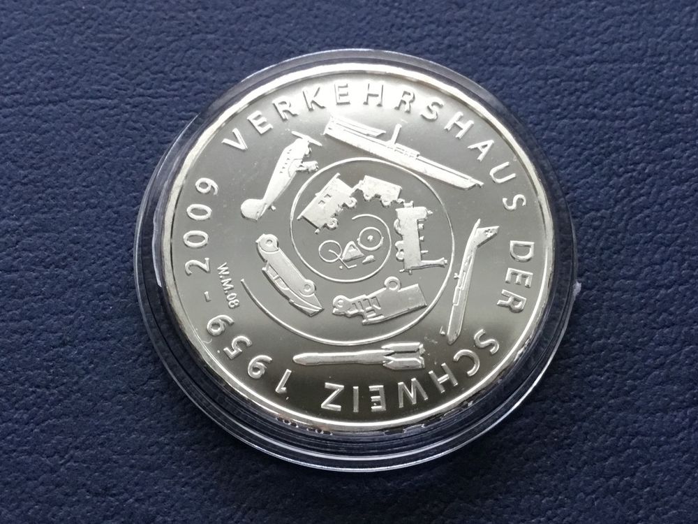 20 Franken Silbermünze Verkershaus der Schweiz 2009 Stgl (Neu (gemäss Beschreibung)) in St ...