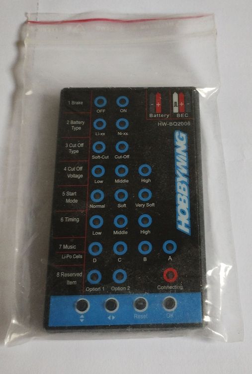 Hobbywing Programm Card (Gebraucht) in Aarwangen für CHF 2 – mit ...