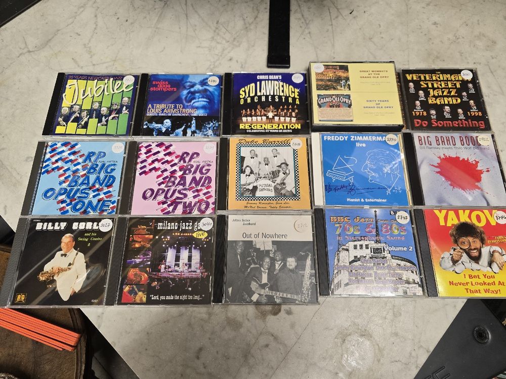 Jazz CDs Sammlung - Perfekt für Musikliebhaber! 15 Cds (Gebraucht) in ...
