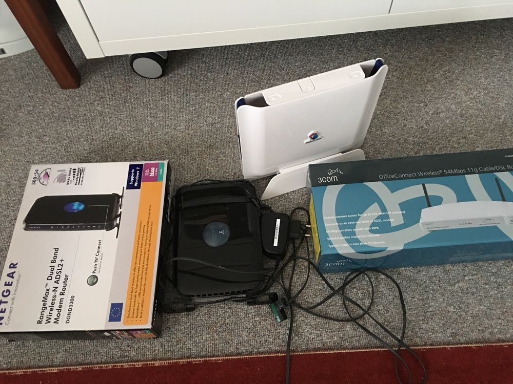 3 Modem Router Swisscom Netgear etc (Gebraucht) in Flawil für CHF 25 ...