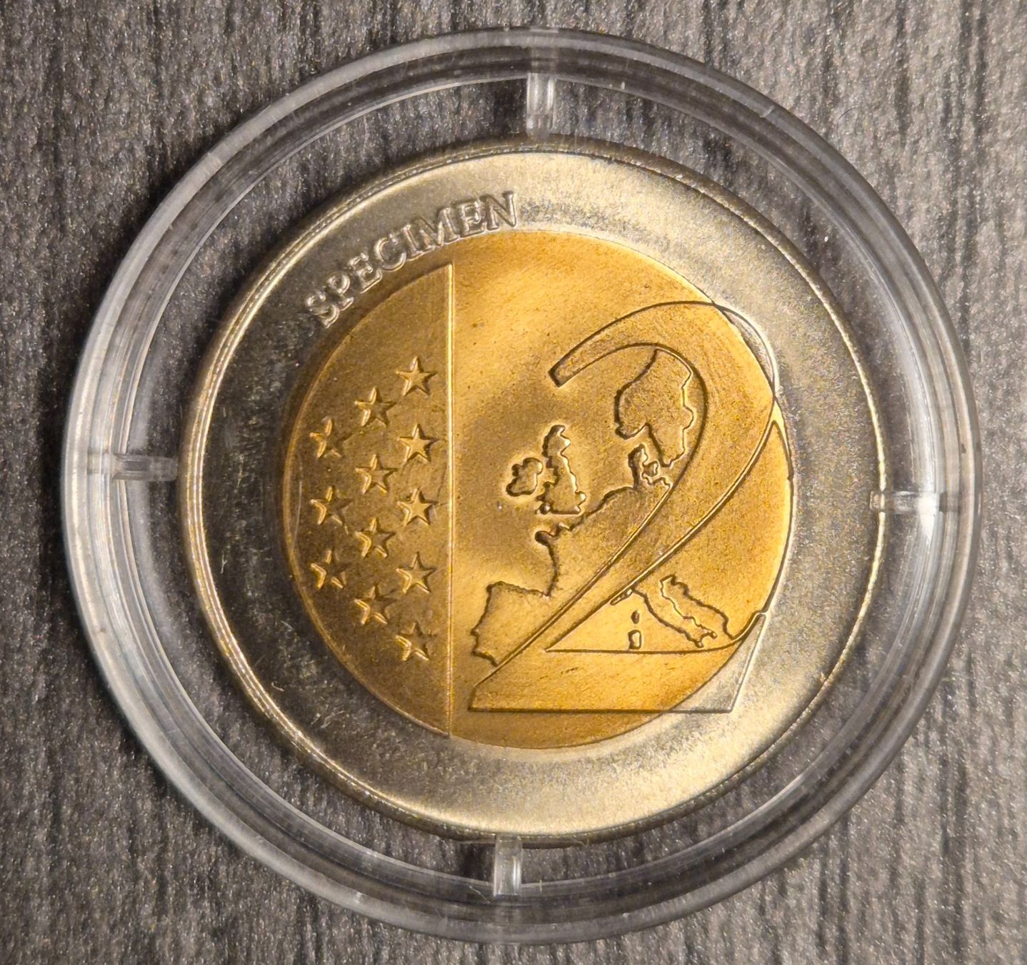 2 Euro Münze Malta Specimen / Probemünze / ohne Jahrgang (Gebraucht) in ...