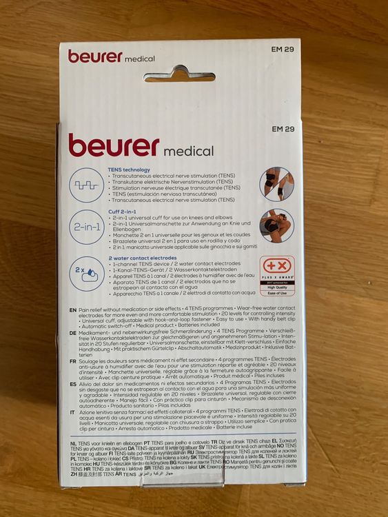 Beurer medical Knie- und Ellenbogen TENS EM 29 (Neu (gemäss ...