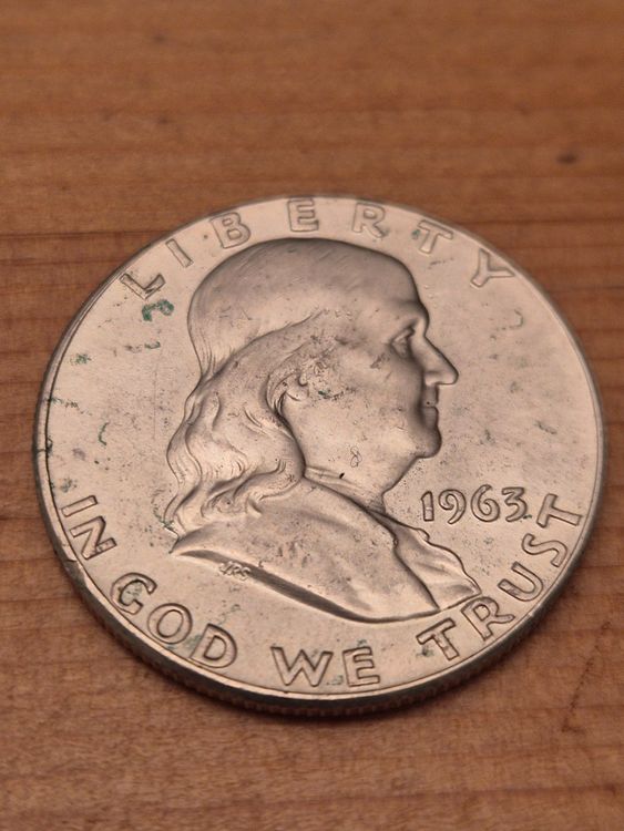 USA 1/2 Dollar 1963 Silber Zustand gemäss Bilder (Gebraucht) in ...