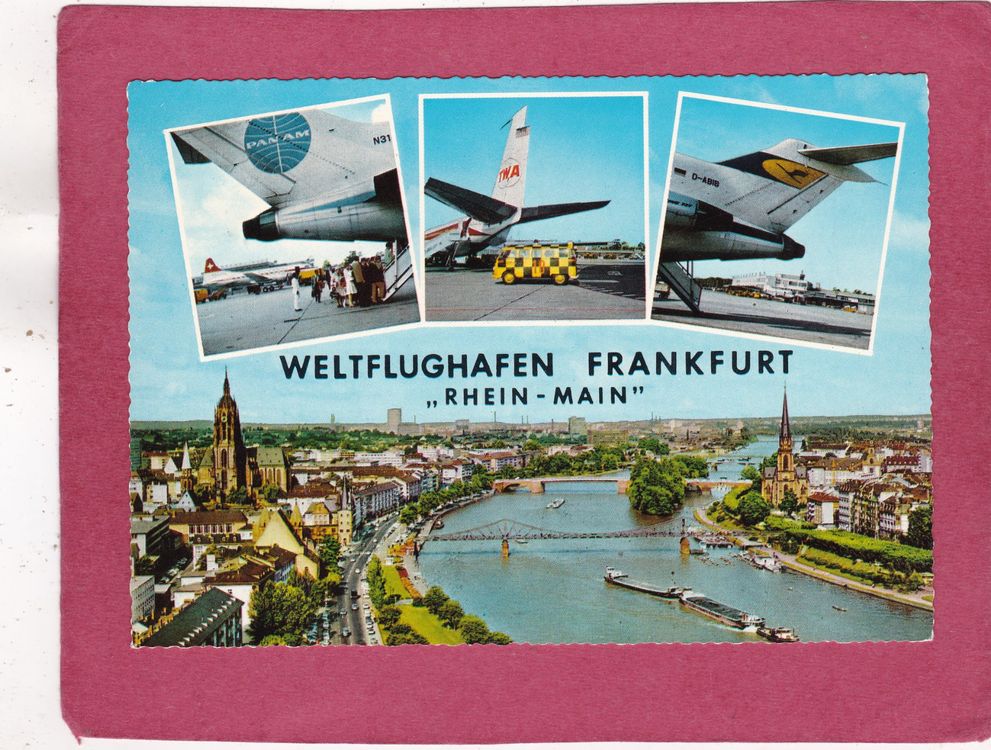Deutschland Weltflughafen Frankfurt Rhein - Main 1971 (Gebraucht) in Herisau für CHF 1 – mit ...