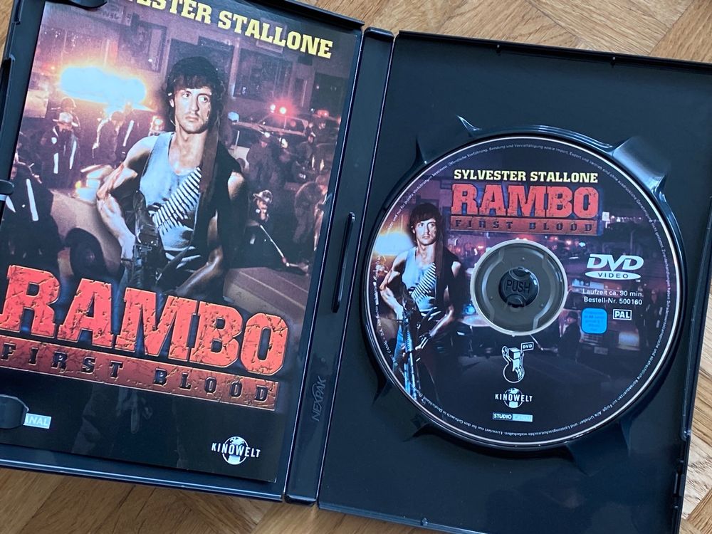 Rambo - First Blood - Sylvester Stallone - DVD (Gebraucht) in Jona für ...