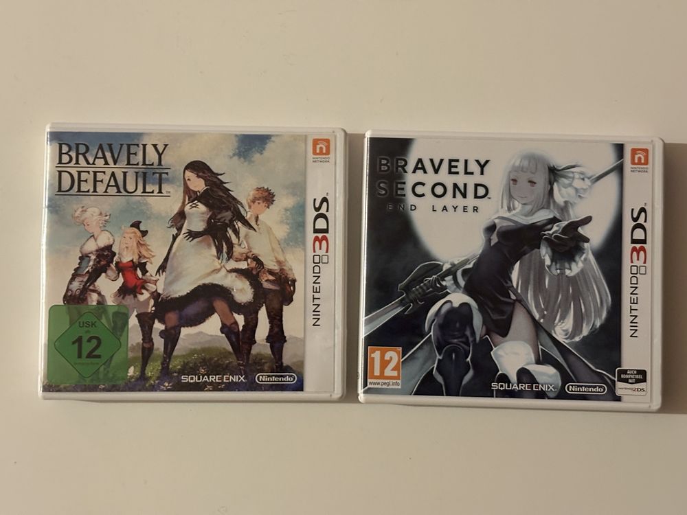 Nintendo 3DS Games (Bravely Default & Bravely Second) (Gebraucht) in ...