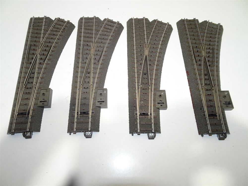 4 Märklin C-Gleis Weichen HO 24612 (Gebraucht) in Luzern für CHF 40.9 ...