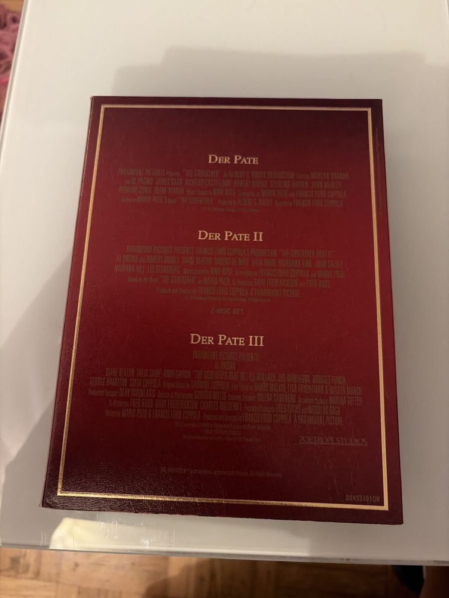 Der Pate - DVD Collection - Limited Edition Box - Top! (Gebraucht) in ...
