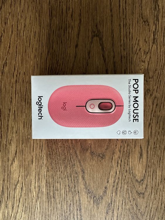 Logitech POP Mouse Wireless, Pink, New (Neu (gemäss Beschreibung)) in ...