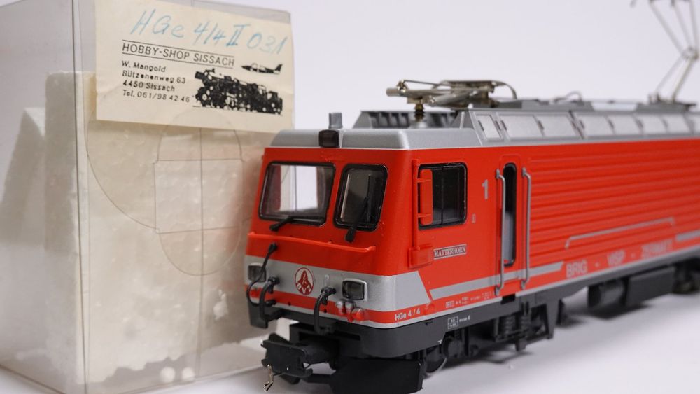 1ß Utz BVZ HGe 4/4 II Brig Visp Zermatt (Gebraucht) in Uetendorf für ...