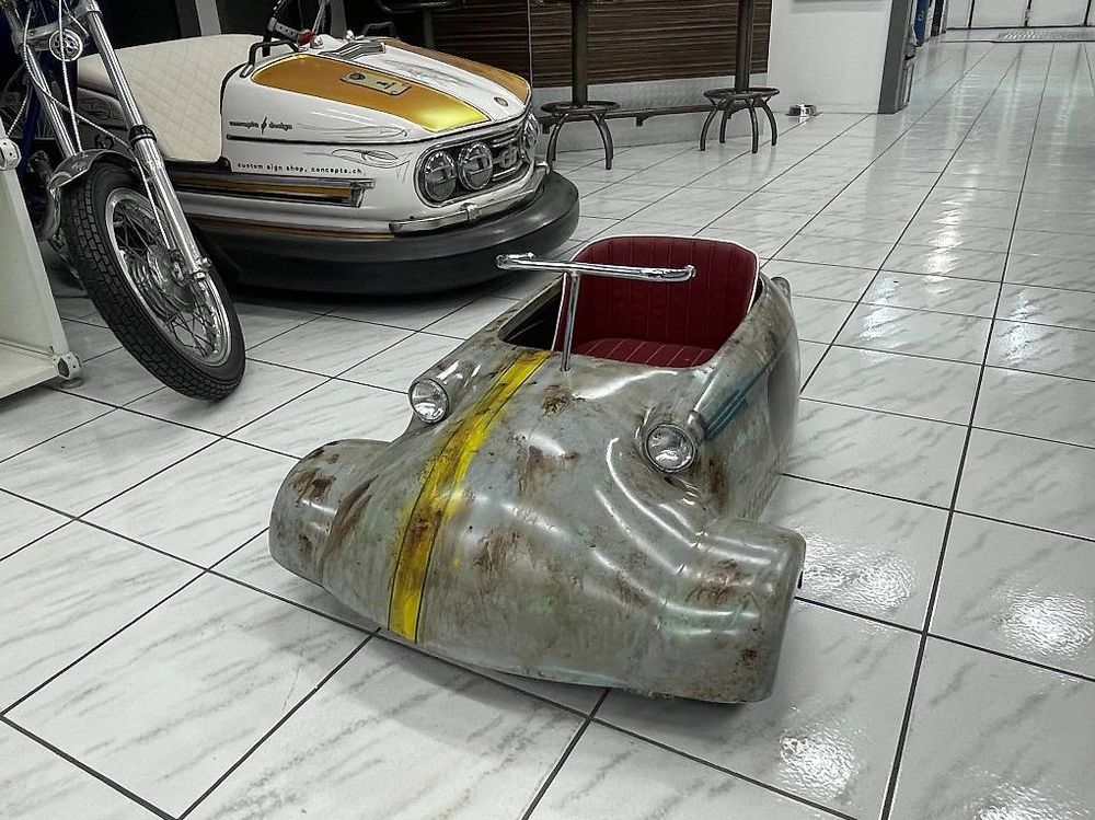 Tretauto aus Blech Messerschmitt Kinderauto (Gebraucht) in Deisswil ...