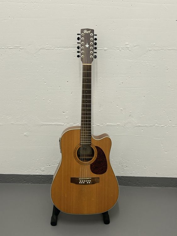 Cort 12 String Acoustic-Guitar mit integriertem Tonabnehmer (Gebraucht ...