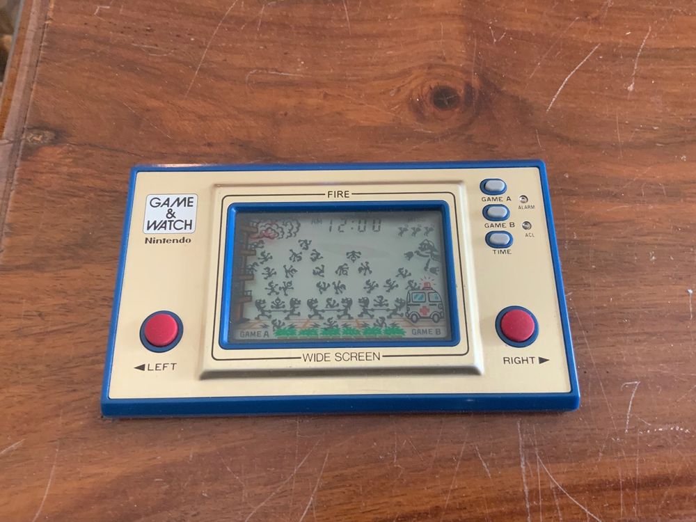 Nintendo Game & Watch Fire 1981 | Kaufen auf Ricardo