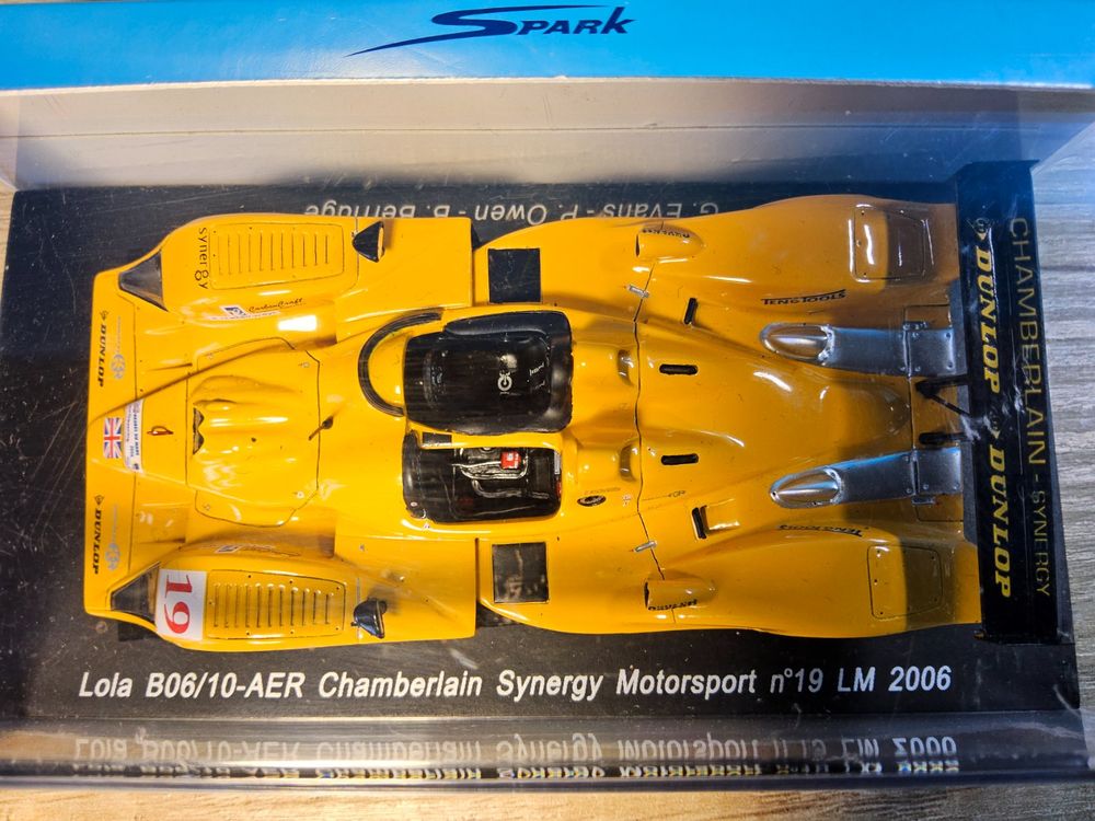 Spark Models _ Lola B06/10 AER _ Chamberlain/Synergy _ 1:43 (Gebraucht ...