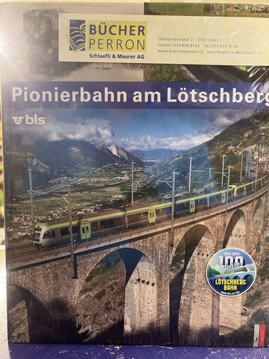 Buch 100 Jahre BLS Pionierbahn am Lötschnerg (Neu und originalverpackt) in Erlenbach im ...