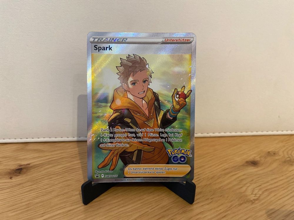 Spark Full Art Nr. 2 Trainer Pokemon Go Deutsch (Neu (gemäss ...